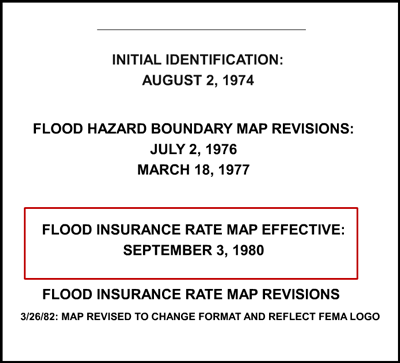 Initial Identification: August 2, 1974. Flood Hazard Boundary Map ...