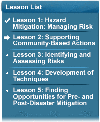 Lesson List: Lesson 1: Hazard Mitigation: Managing Risk (with a ...