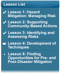 Lesson List: Lesson 1: Hazard Mitigation: Managing Risk (with a ...